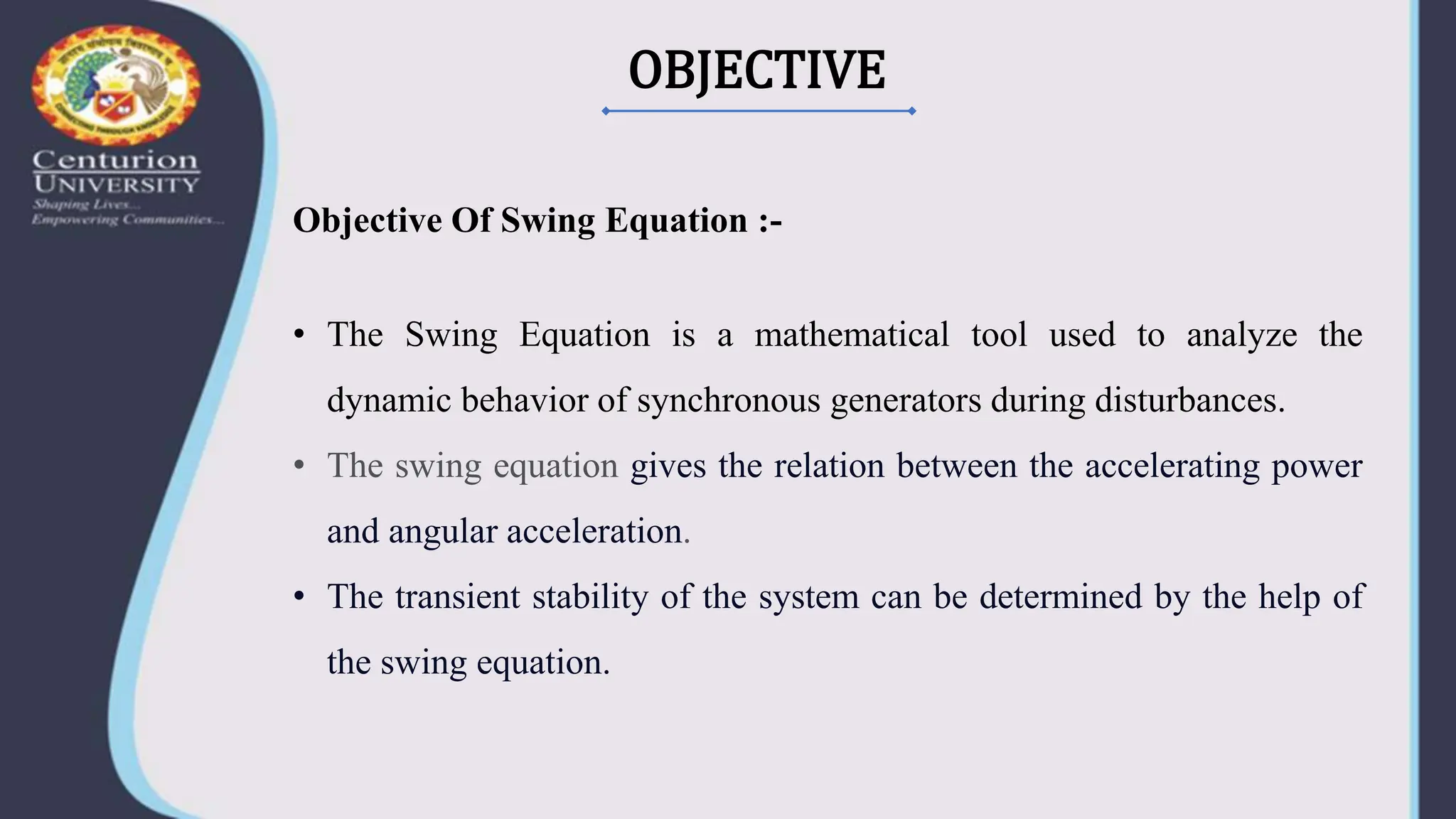 PSOC-Swing Equation.pptx