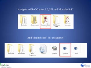 PSoC Creator Installation Guide | PPT