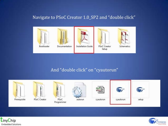 PSoC Creator Installation Guide | PPT