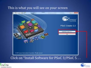 PSoC Creator Installation Guide | PPT