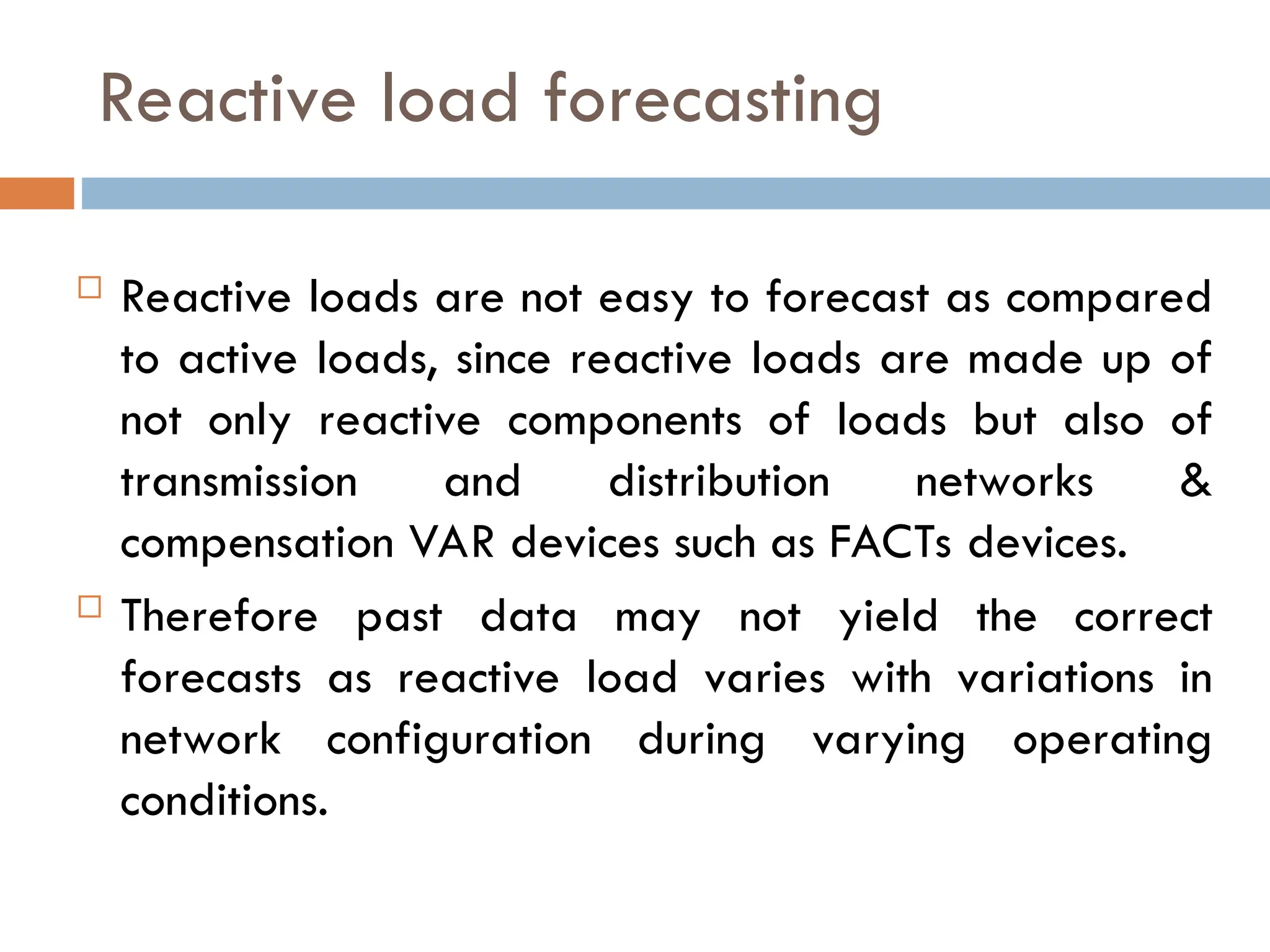 Short Term Load Forecasting Load Forecasting Ppt
