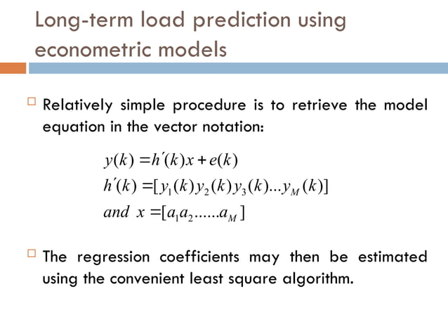 short term load forecasting load forecasting | PPT
