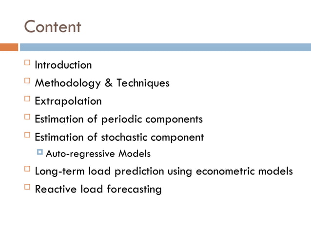 short term load forecasting load forecasting | PPT