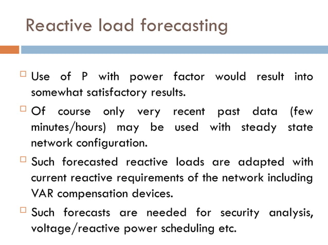 short term load forecasting load forecasting | PPT