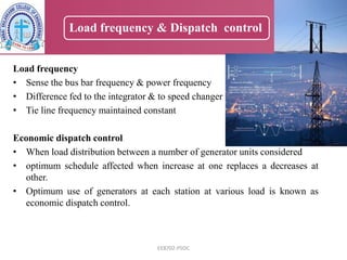 Power System Operation and Control- Module 1 | PPTX
