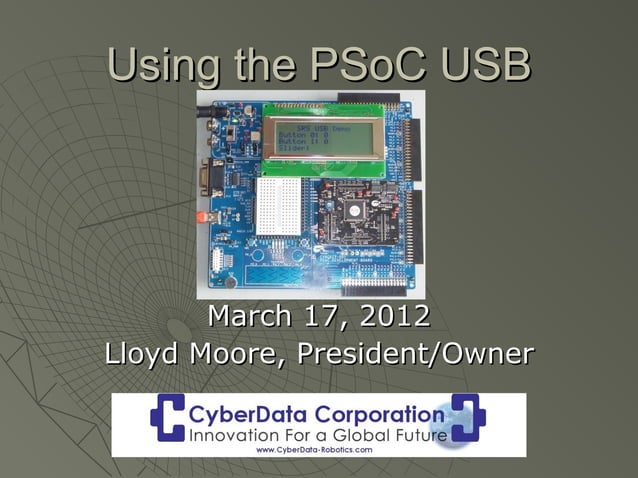 PSoC USB HID | PPT