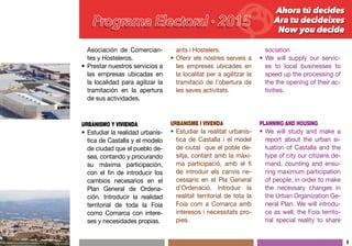 Psoe Castalla programa 2015 | PPT
