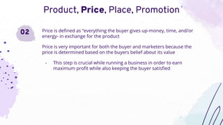 The Four P's of Marketing and Applying Them | PPTX | Marketing and ...