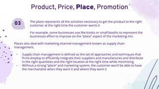 The Four P's of Marketing and Applying Them | PPTX | Marketing and ...