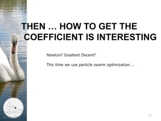 Useing PSO to optimize logit model with Tensorflow | PDF