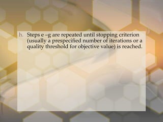 Particle swarm optimization | PPTX