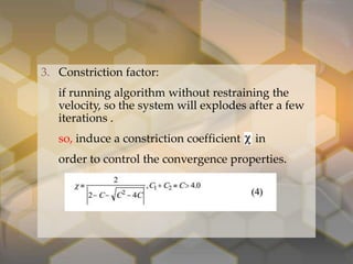 Particle swarm optimization | PPTX