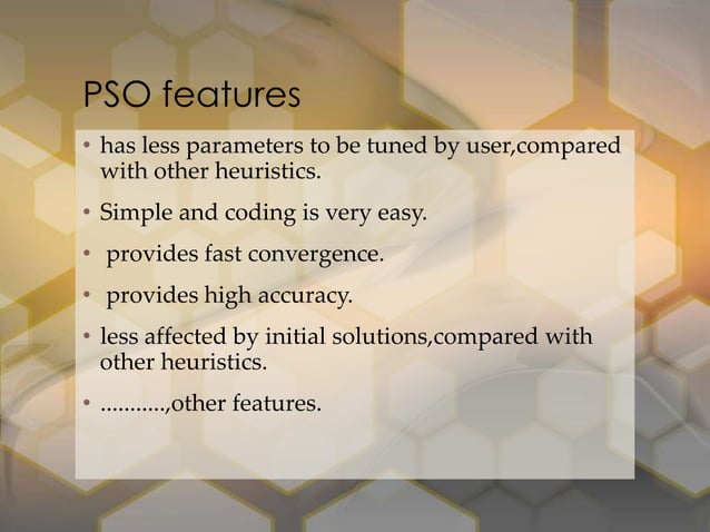 Particle swarm optimization | PPTX