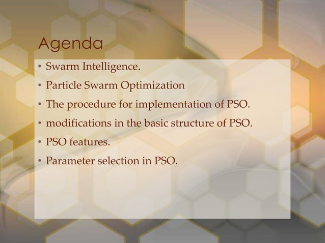 Particle swarm optimization | PPTX