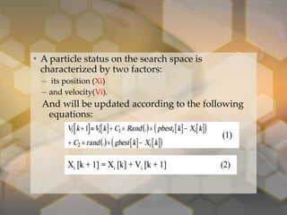 Particle swarm optimization | PPTX