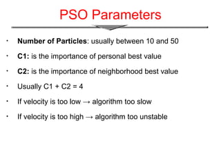 Particle Swarm Optimization - PSO | PPT