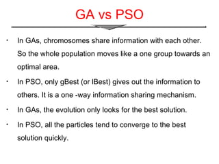 Particle Swarm Optimization - PSO | PPT