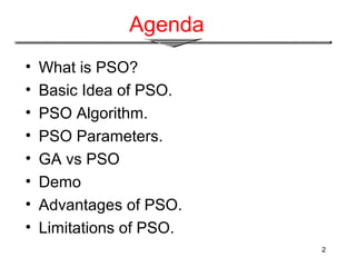Particle Swarm Optimization - PSO | PPT
