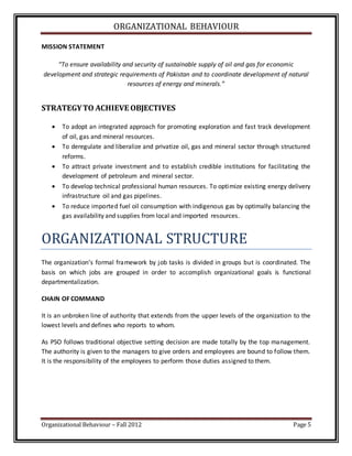 PSO Report 2012 | DOCX