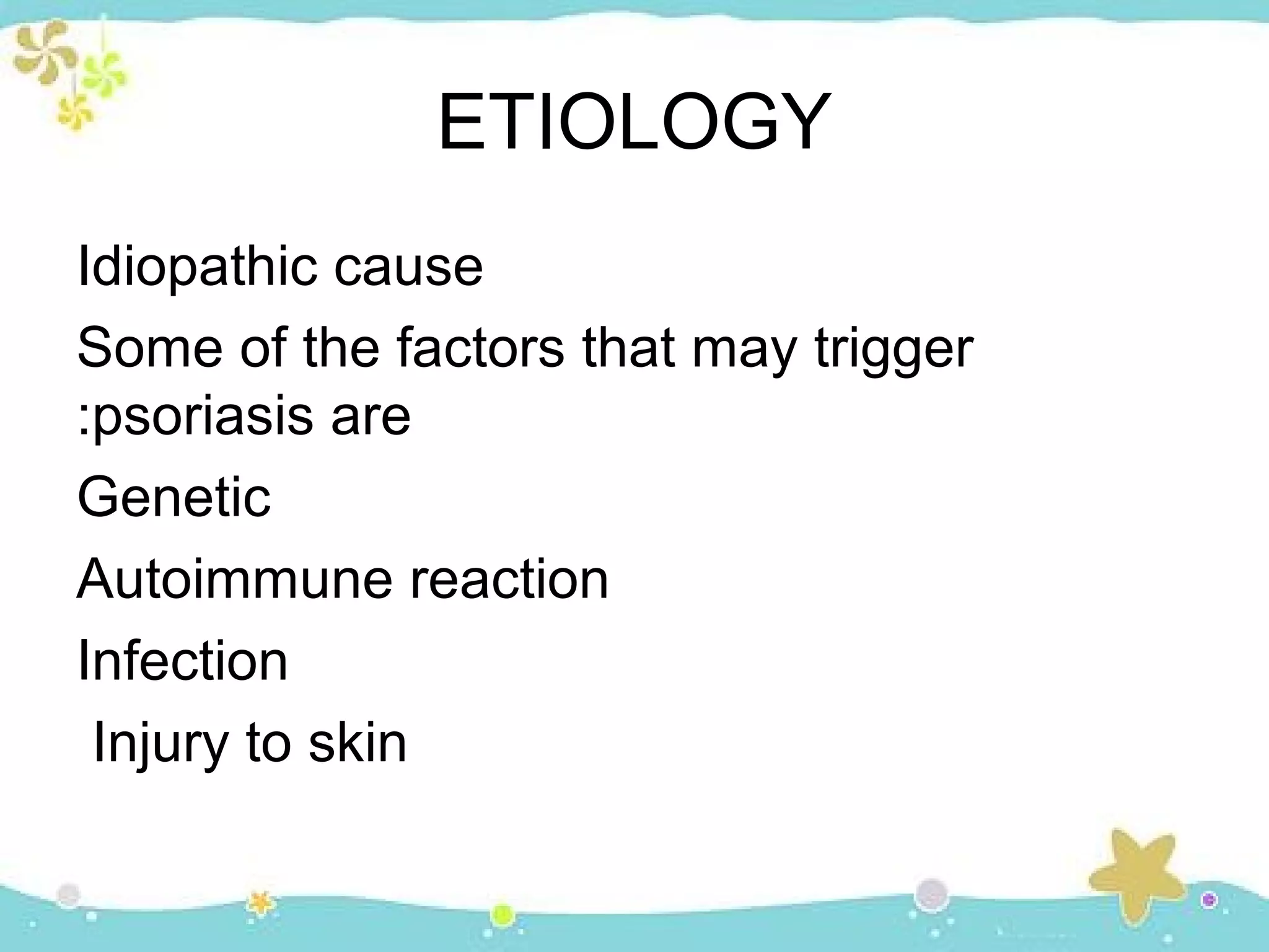 Psoriasis | PPT