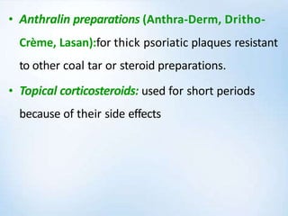 psoriasis complete information including therapy | PPT