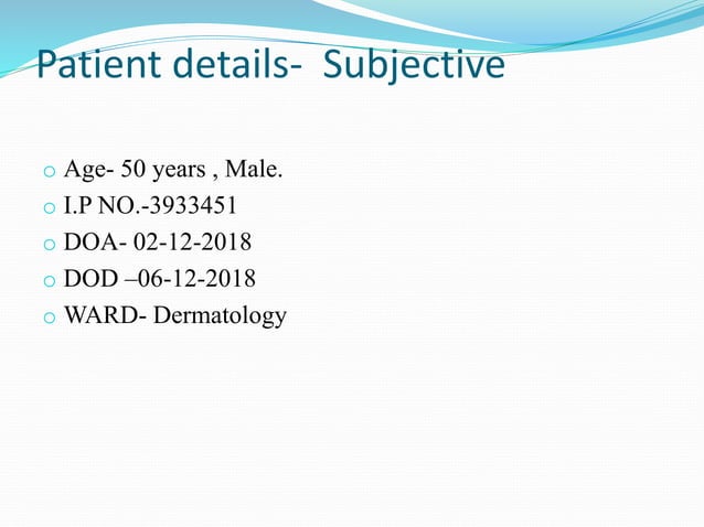 Case Presentation on Psoriasis | PPTX