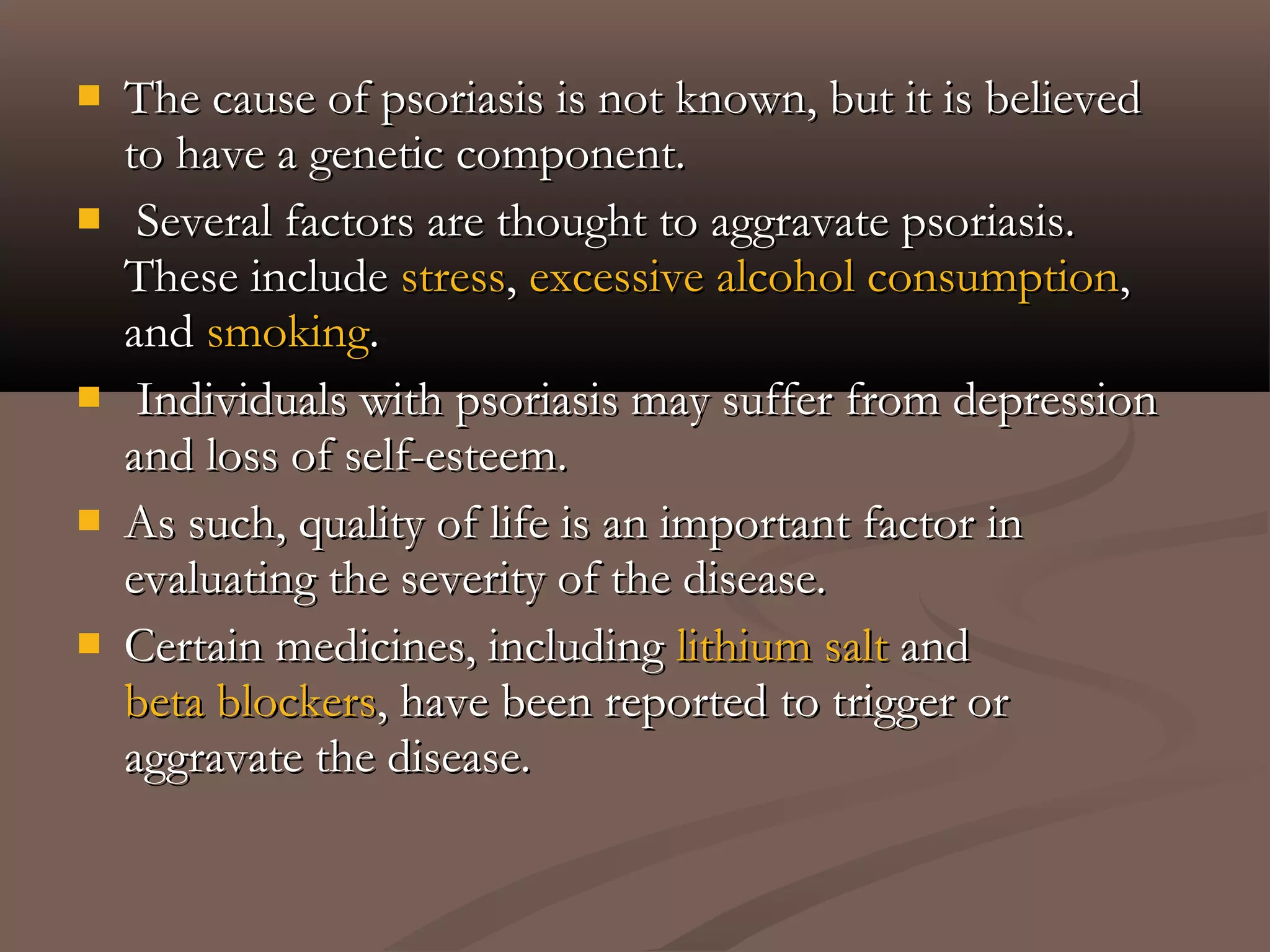 Psoriasis | PPT