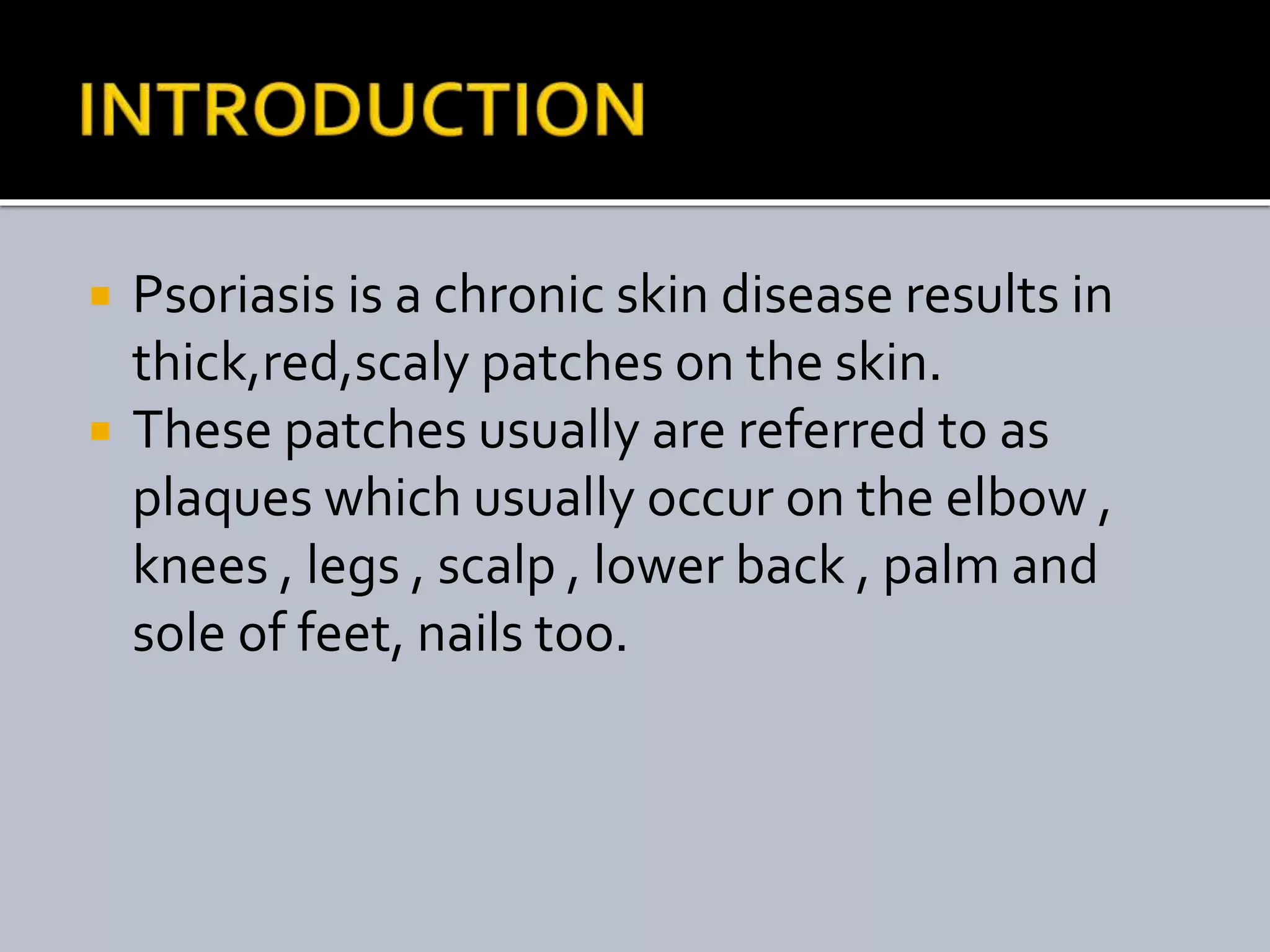Psoriasis | PPTX