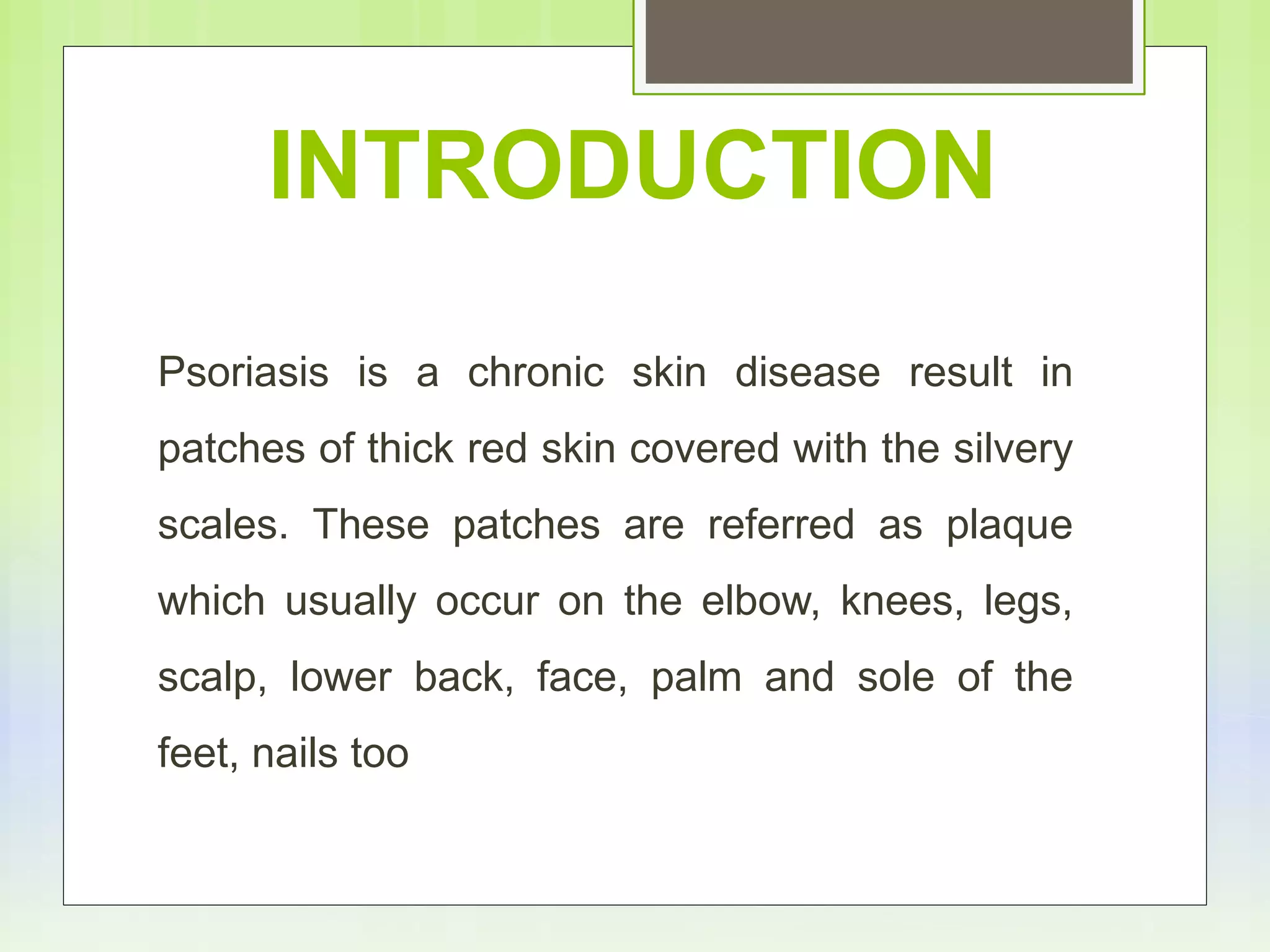 Psoriasis | PPTX