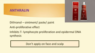 Psoriasis - Dr. Ancy George | PPTX