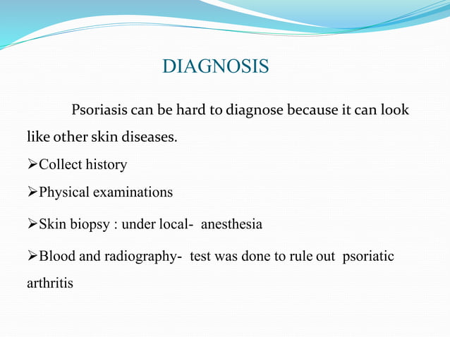 Psoriasis | PPTX | Skin and Dermatology | Diseases and Conditions