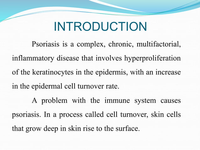 Psoriasis | PPTX | Skin and Dermatology | Diseases and Conditions