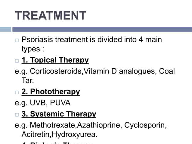 Psoriasis | PPTX | Skin and Dermatology | Diseases and Conditions