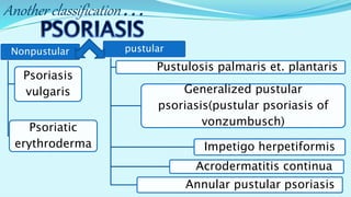 Psoriasis | PPTX | Skin and Dermatology | Diseases and Conditions