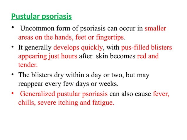 PSORIASIS PRESENTATION FOR EDUCATION.pptx | Skin and Dermatology ...