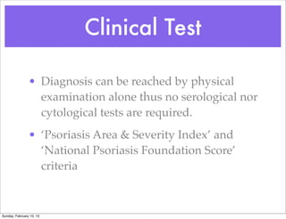 Psoriasis - Clinical | PDF