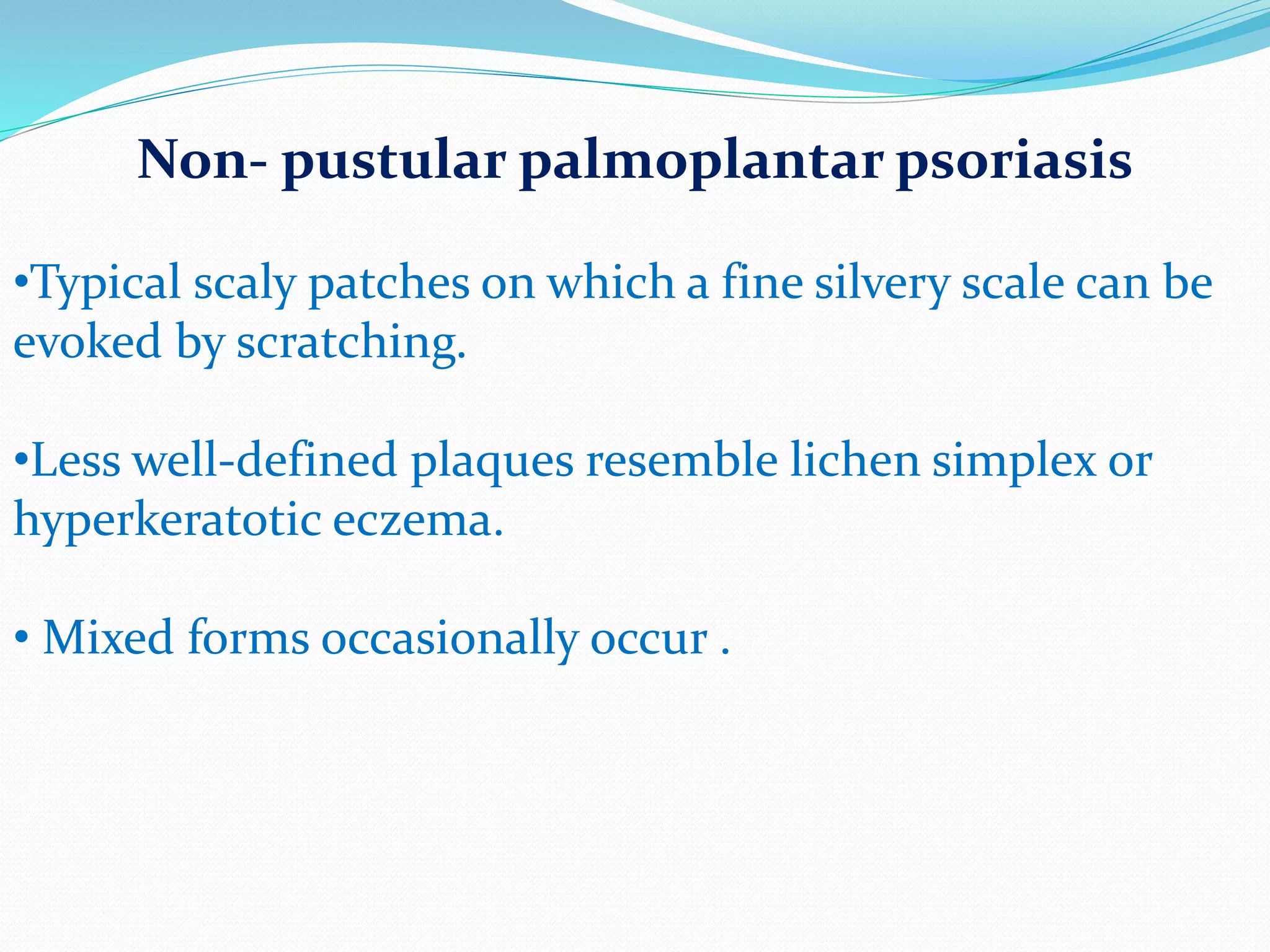 Psoriasis affecting specific sites (2) | PPTX