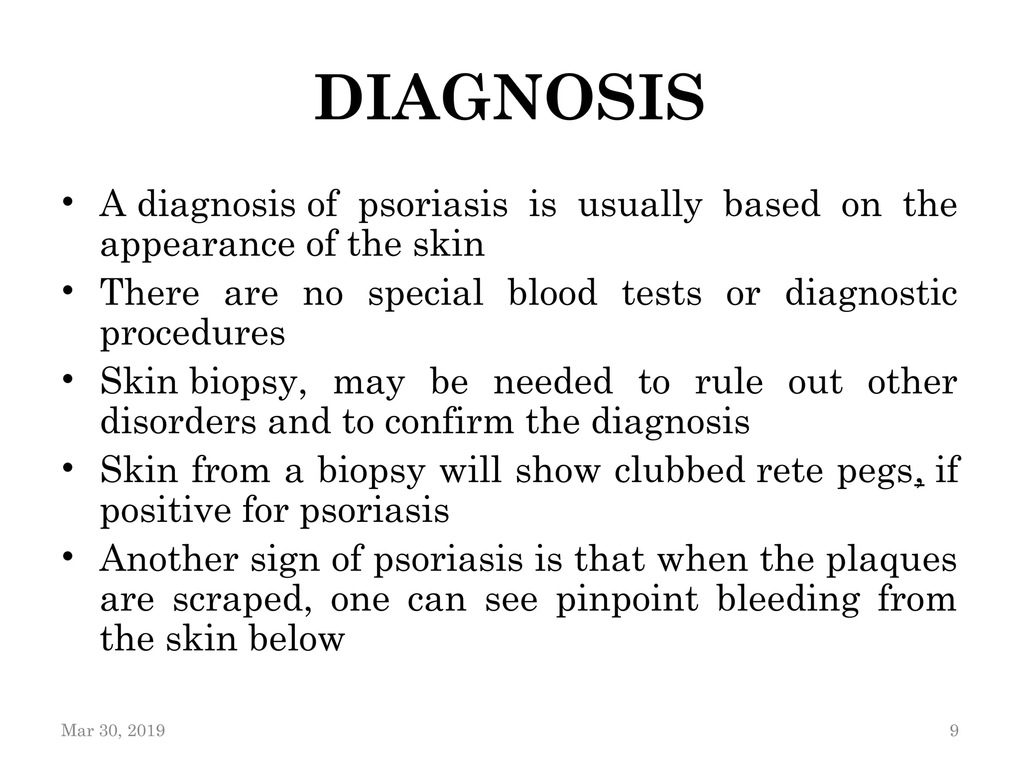 Psoriasis (dermatology) | PPT
