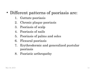 Psoriasis (dermatology) | PPT
