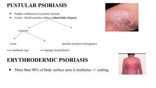 PSORIASIS PowerPoint presentation final derm | PPTX