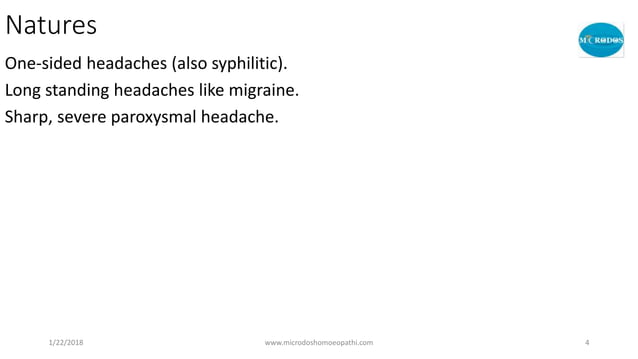 Psoric headache | PPT