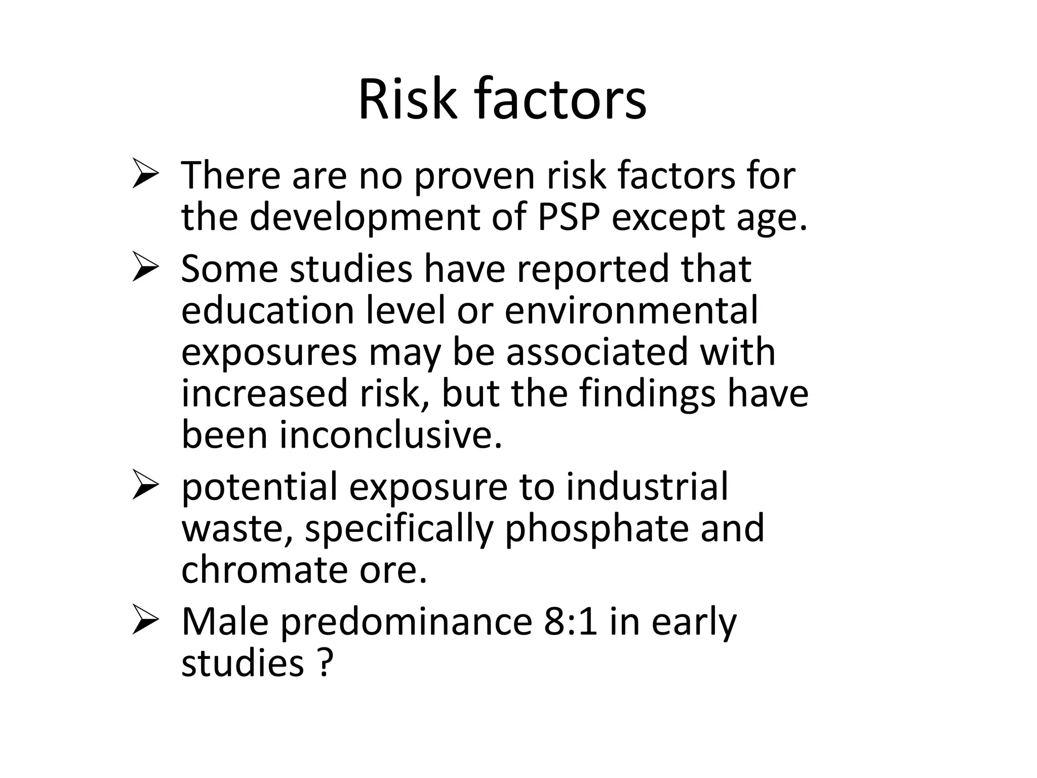 Psp - Progressive Supranuclear Palsy | PPTX