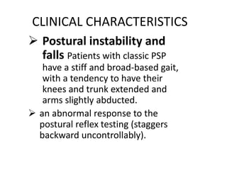Psp - Progressive Supranuclear Palsy | PPTX
