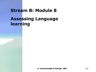 Psp Module 8 Assessment | PPT