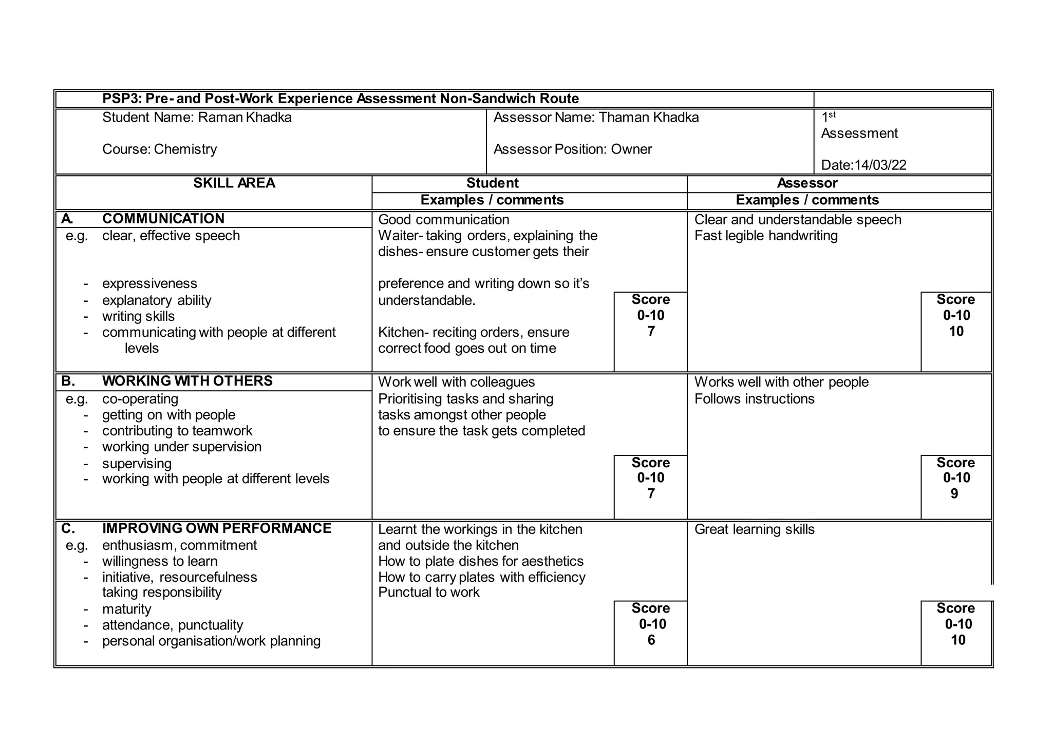 PSP3 employability assessment form .docx