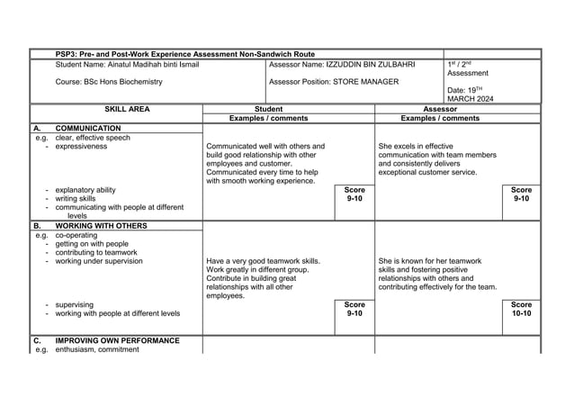 PSP3 employability assessment form CBLT.docx