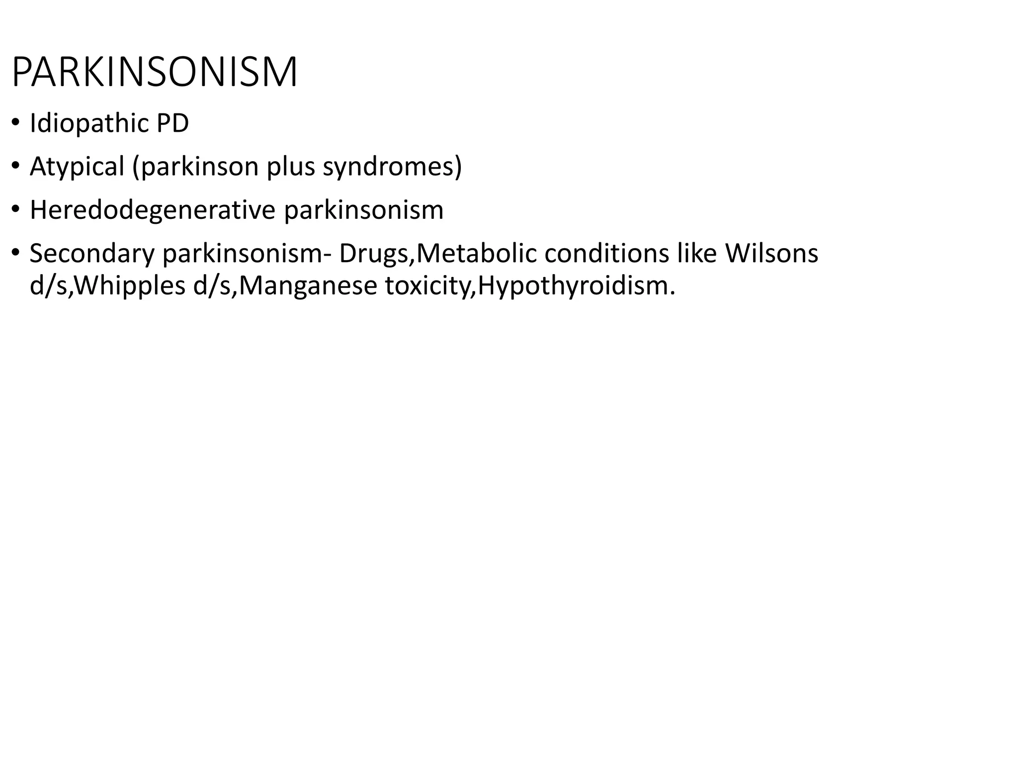 PROGRESSIVE SUPRANUCLEAR PALSY-MRI SPOTTER WITH OTHER IMAGING SIGNS | PPT