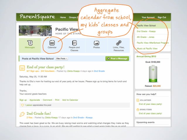 ParentSquare one-page tour for parents | PDF