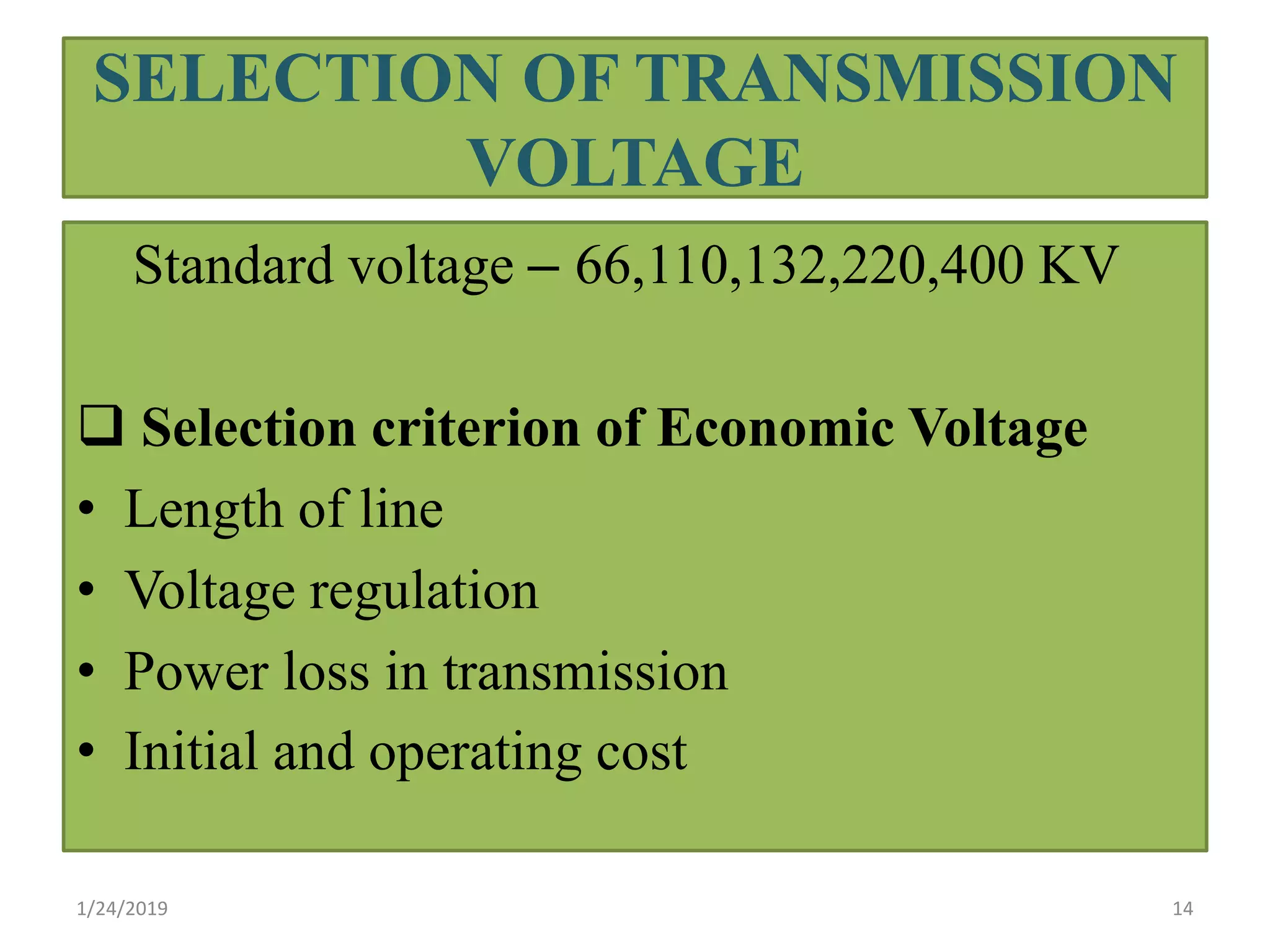 POWER SYSTEM PLANNING AND DESIGN | PPTX
