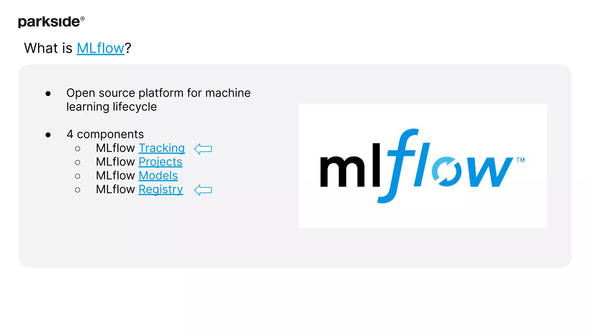[DSC DACH 23] Go with the flow – Track your machine learning lifecycle using MLflow - Philipp ...